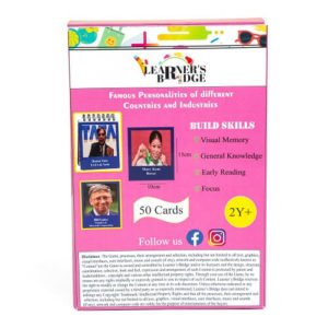 Buy Flash Cards Famous Personalities | Learners Bridge