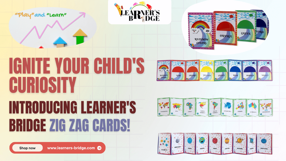 Ignite Your Child's Curiosity: Introducing Learner's Bridge Zig Zag Cards!